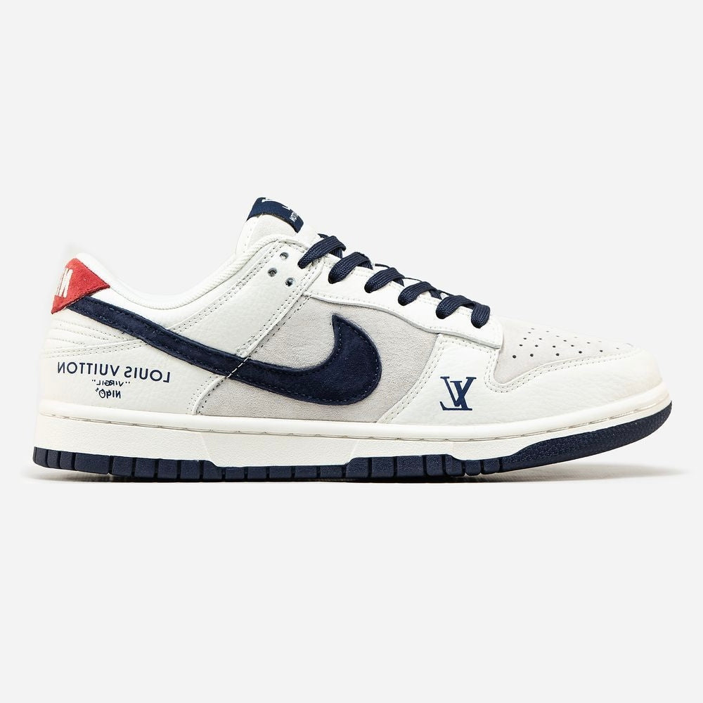 Nike SB Dunk Low x Louis Vuitton Grey Blue Red – Fstoreeg